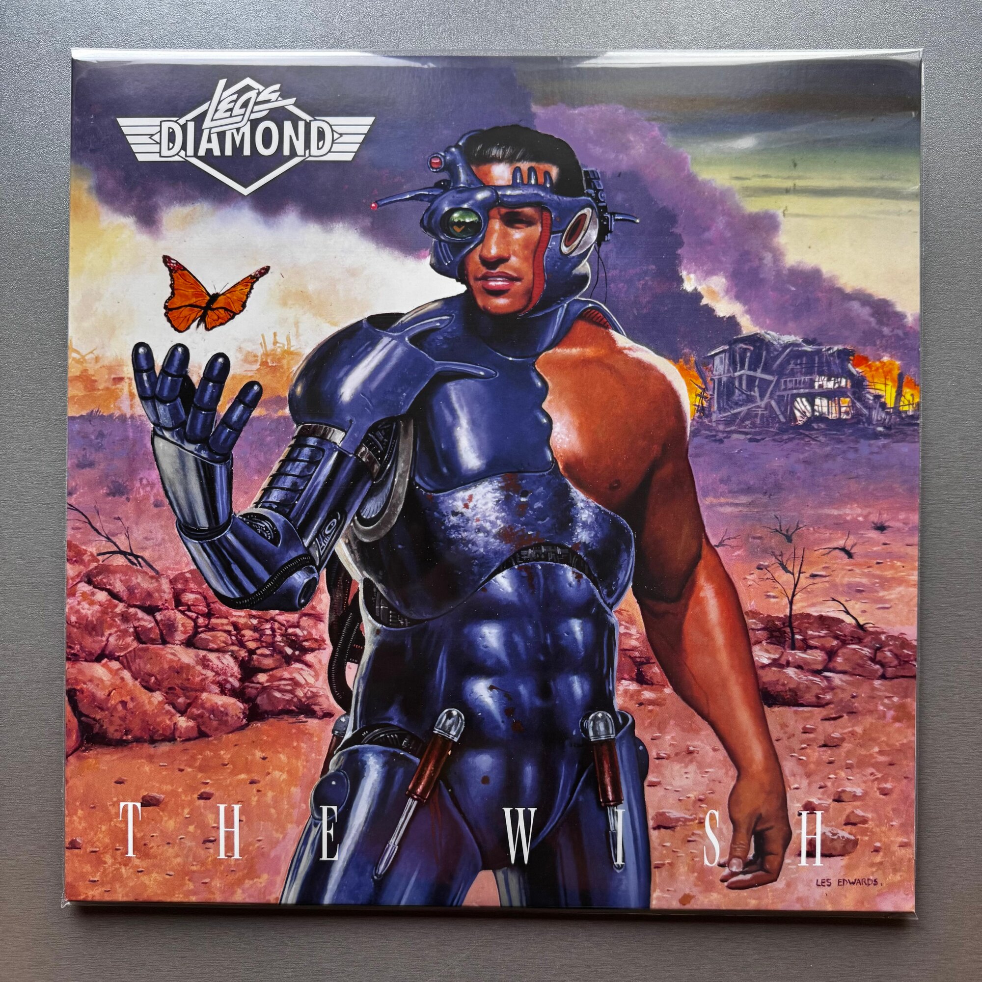Legs Diamond - The Wish (1993, 2025, 2LP, Night Of The Vinyl Dead) LTD 400 Blue Vinyl (Виниловая пластинка)