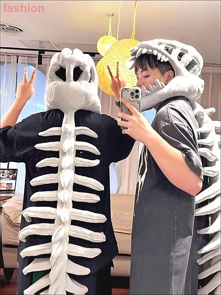Игровая декор для_costume - Динозавровский скелет, wearable подушка