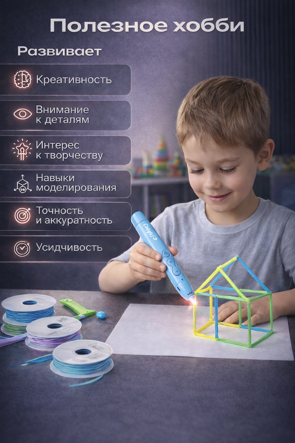 3D Ручка Grizzly 2 — фото 1