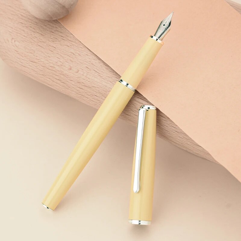 Перьевая ручка Hongdian 920S Yellow, перо EF