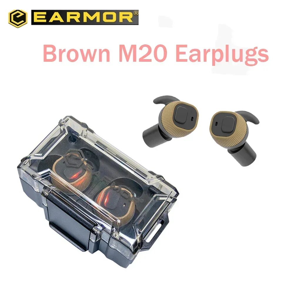 EARMOR M20 Коричневые Шумоподавляющие Вкладыши