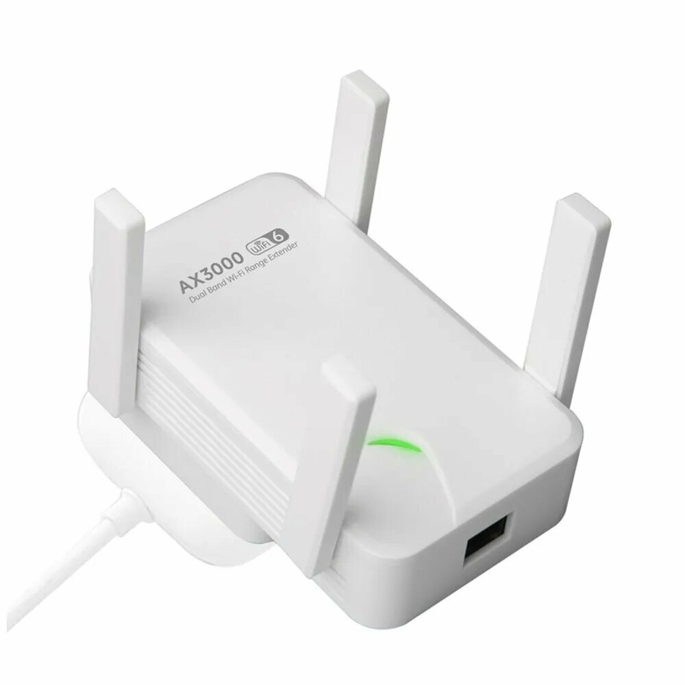 AX3000 WiFi-Ретранслятор С Двухдиапазонным WiFi-Удлинителем, Вилка Европейского Стандарта