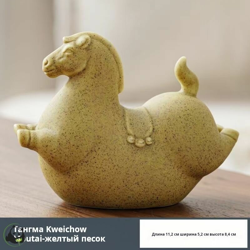 Статуэтки для интерьера, Лошади, керамика, украшения в виде животных