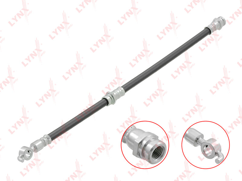 Шланг тормозной передний LYNXauto BL-3990 для MAZDA 626 91-99/323 87-98/Mx-6 92-97/Xedos 6 92-99, FORD Probe II 93-98