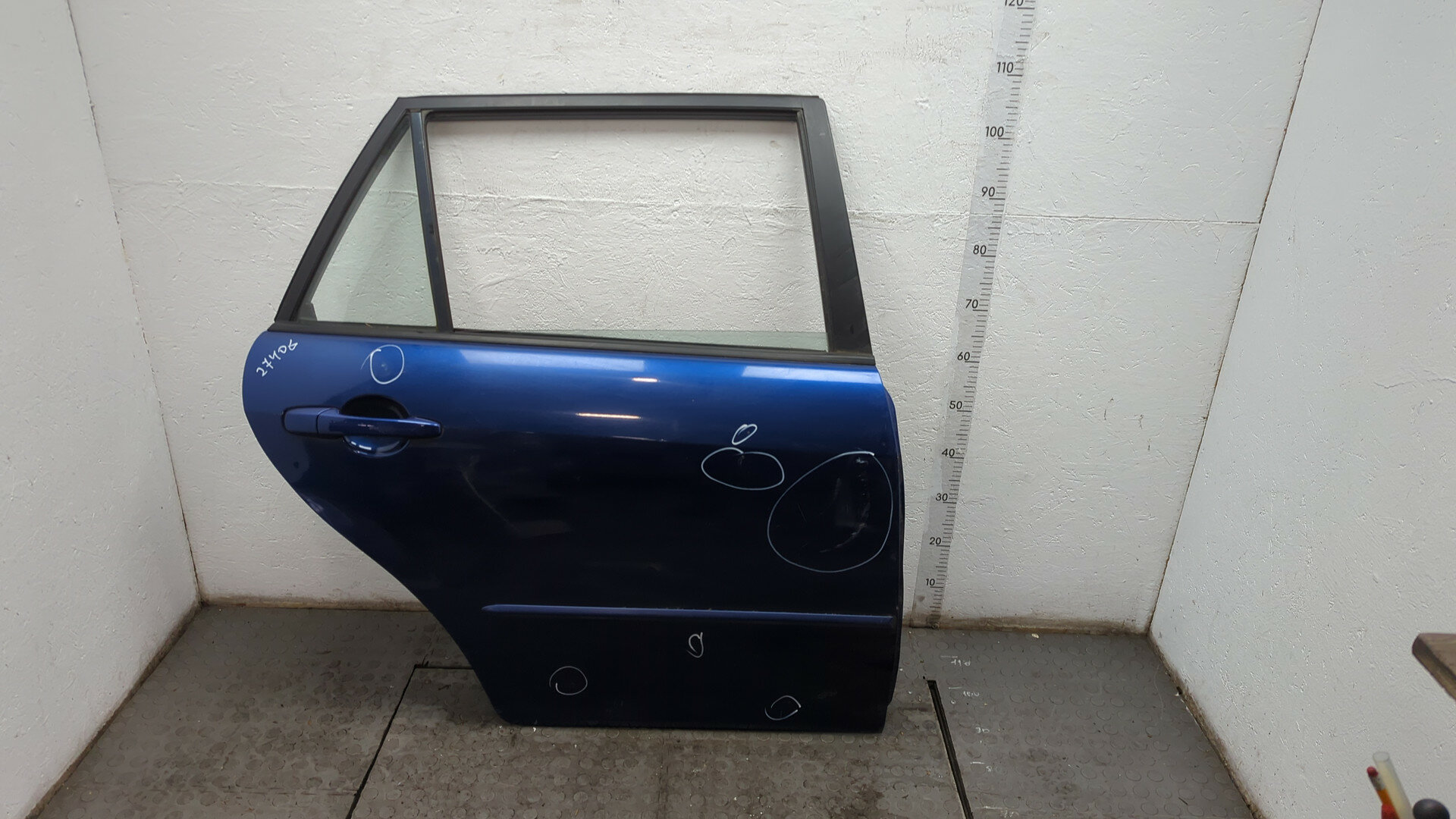 Дверь боковая (легковая) правая задняя Mazda 6 (GG) Б/У