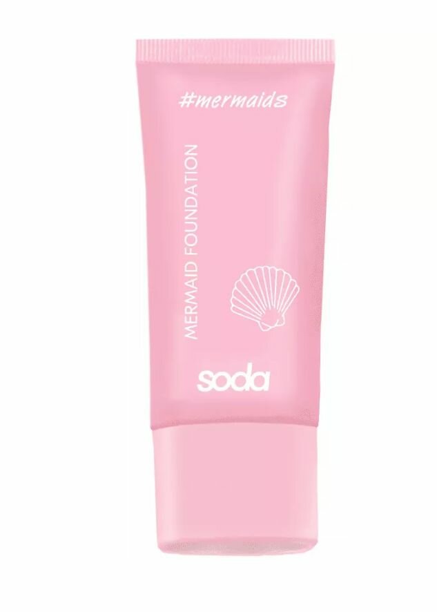 SODA MERMAID FOUNDATION Тональная основа, 102 NATURAL BEAUTY, 30 мл