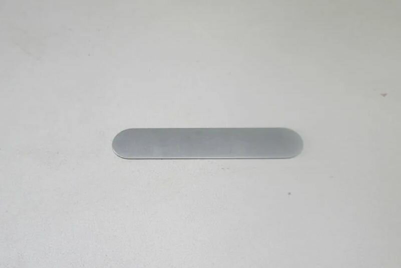 Клапанная пластина головки компрессора Remeza LB-30, LB-40 (длина 55 мм, ширина 11 мм)