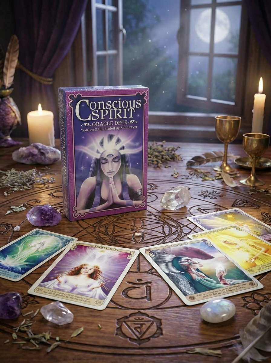 Карты Таро "Conscious Spirit Oracle Deck" US Games / Оракул Сознания Духа 65518