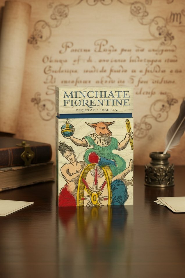 Карты Таро "Minchiate Fiorentine Anima Antiqua cards" Lo Scarabeo / Карты Минчиате Фиорентина Антиг 64468