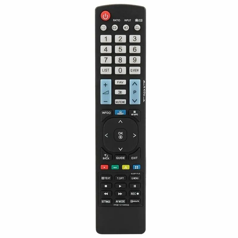 (S I A H) Новая замена AKB73756504 совместим с LED TV Remote Control AKB73615303 60LA8600 60PH6700
