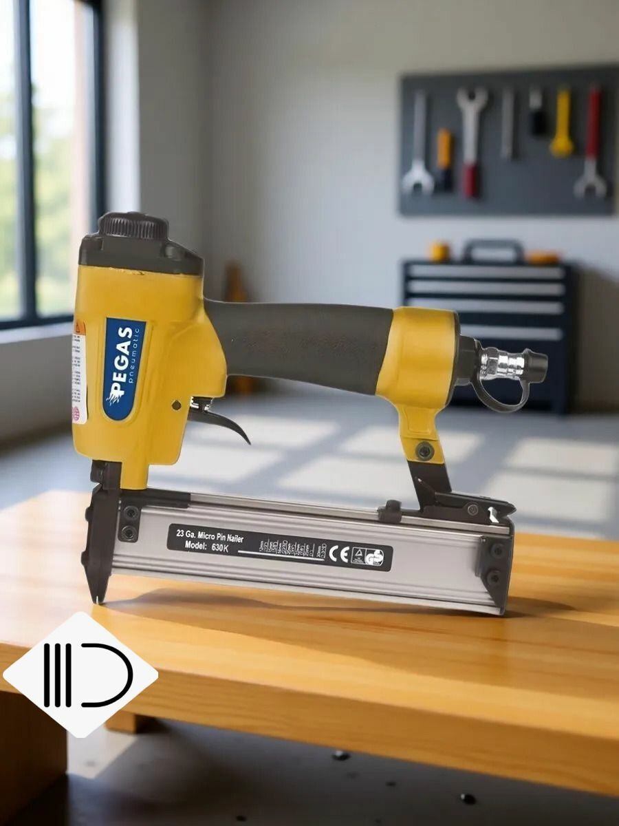 Шпилькозабивной пистолет Pegas pneumatic P630 (шпилька 10-30mm , 0.64 mm) 1009