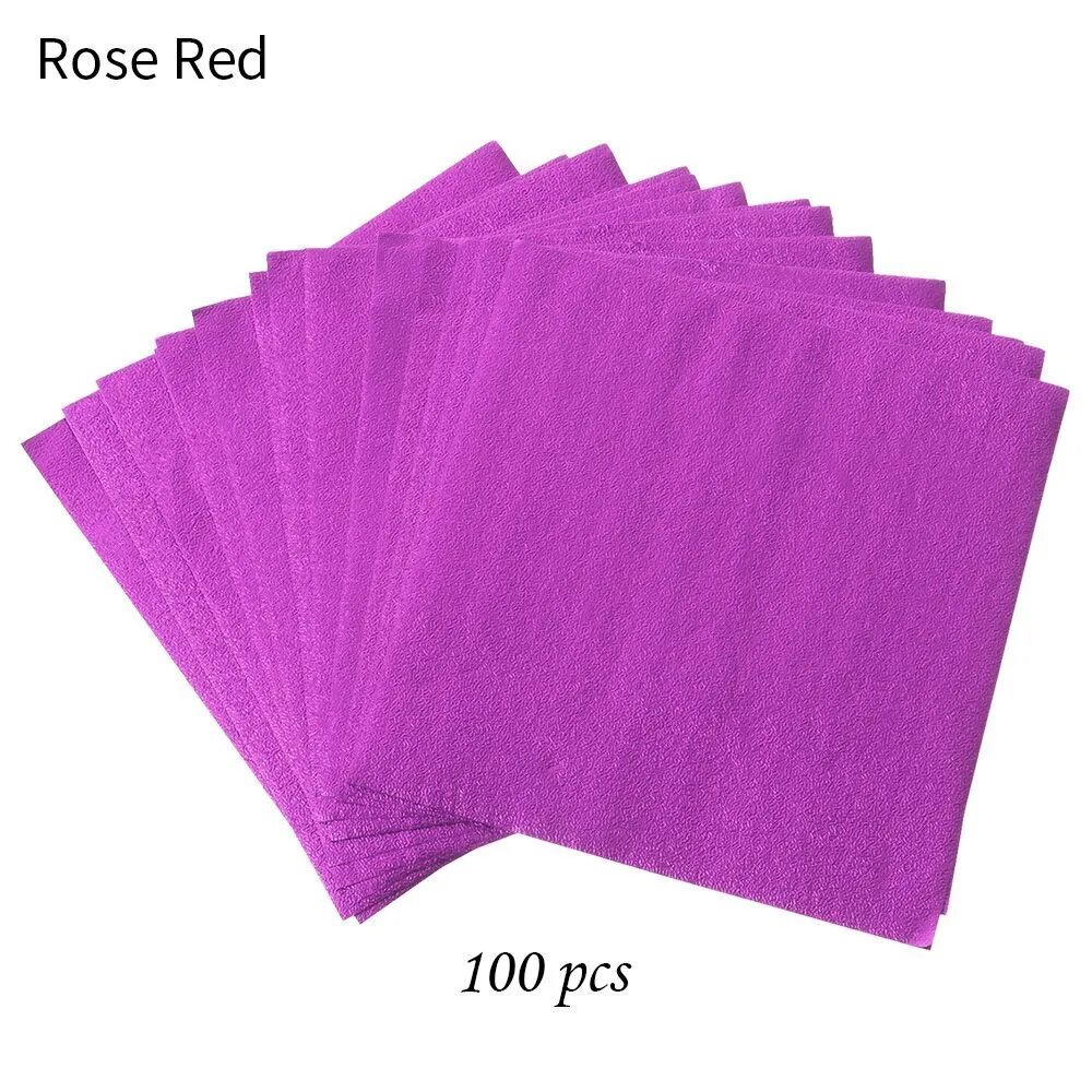 100 pcs Алюминиевая фольга