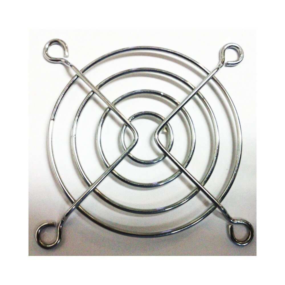 Решетка EVERCOOL 70x70 FG-70/M защитная для вентилятора ПК 70x70 мм, хромированная