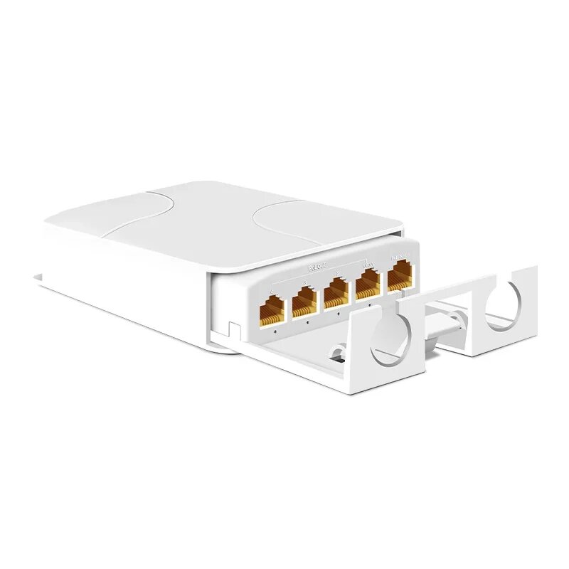 5-портовый сетевой удлинитель POE IP55, Цвет: 1000M