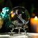 Хрустальный глобус с кошками 3D, Silver Base, Type M