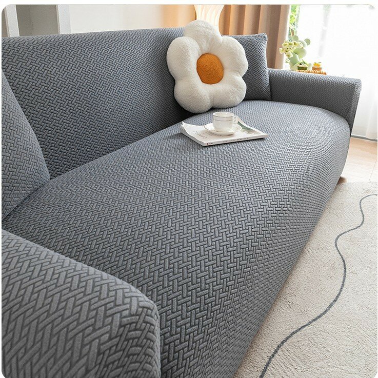 Чехол для дивана с защитой от царапин от кошек, универсальный чехол для гостиной, чехол для обновления старого дивана, цельный чехол для трехместного дивана.