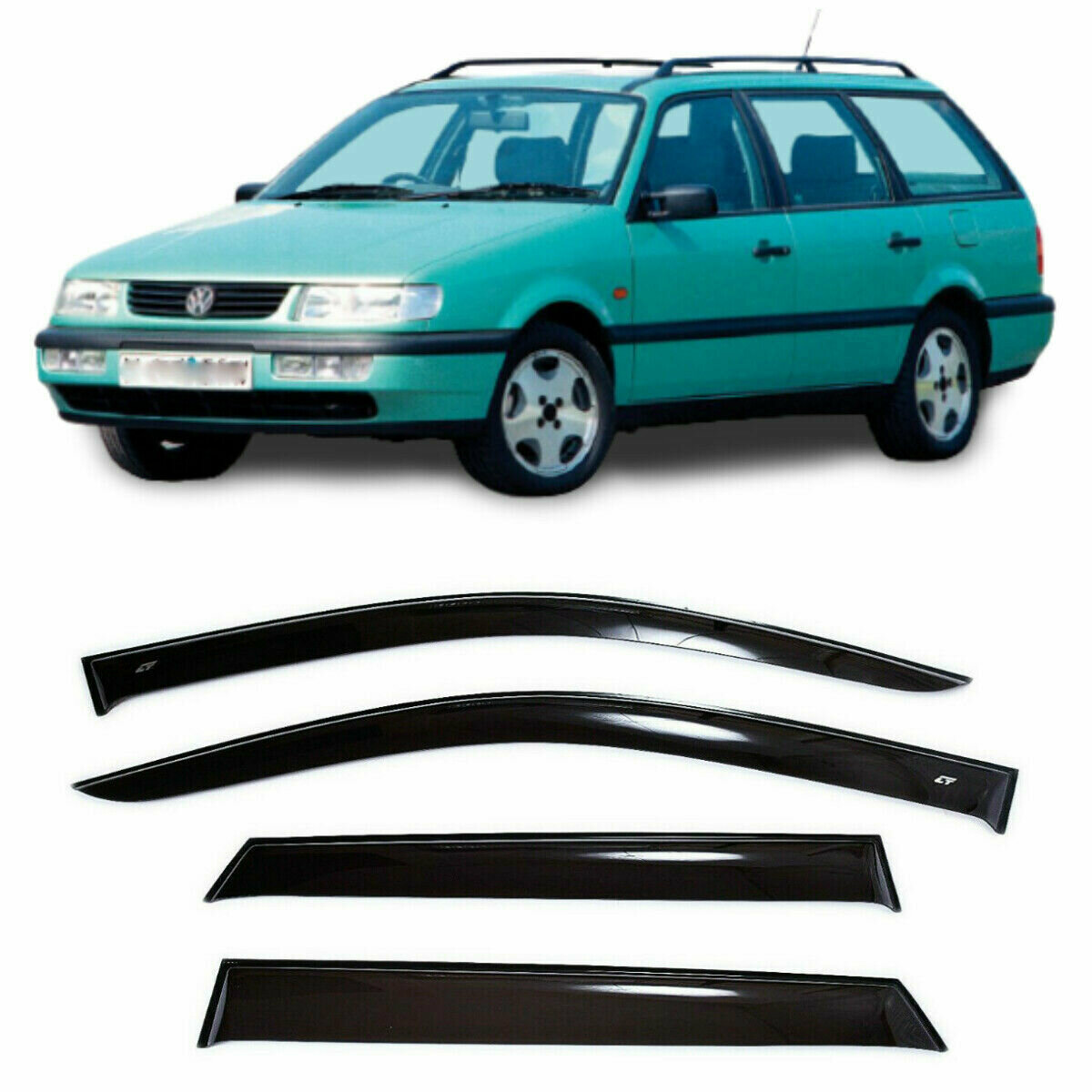 Дефлекторы для окон VOLKSWAGEN PASSAT B3 1988-1997 универсал