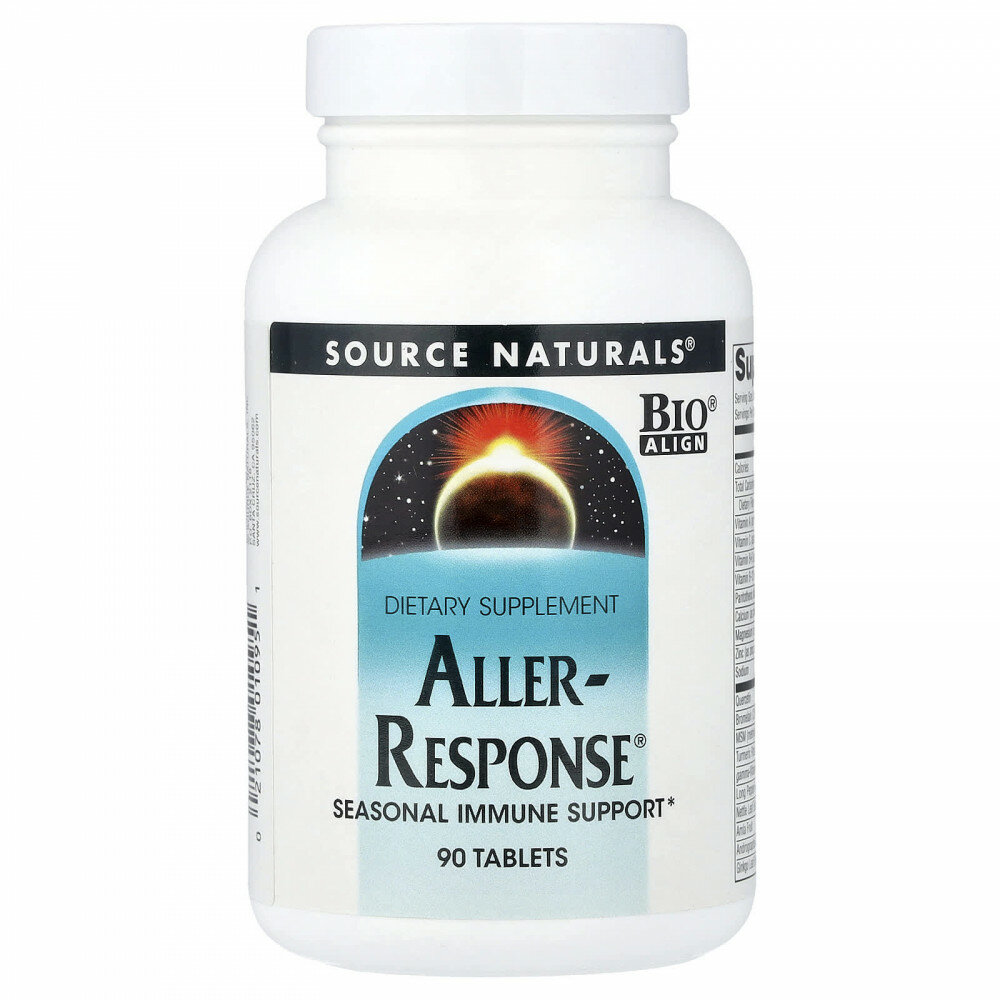Source Naturals, Aller-Response®, 90 таблеток