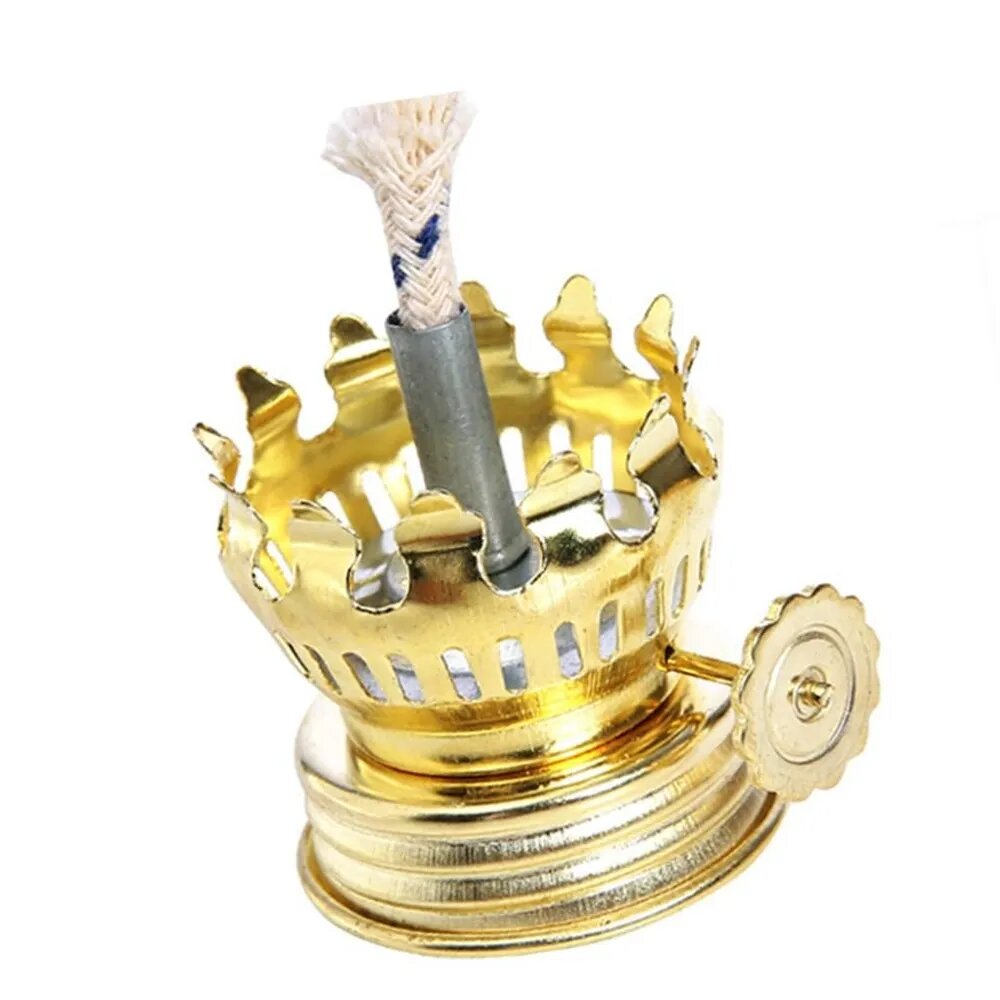 Универсальная металлическая горелка для керосиновой лампы, - маленькая лампа с 28 отверстиями h