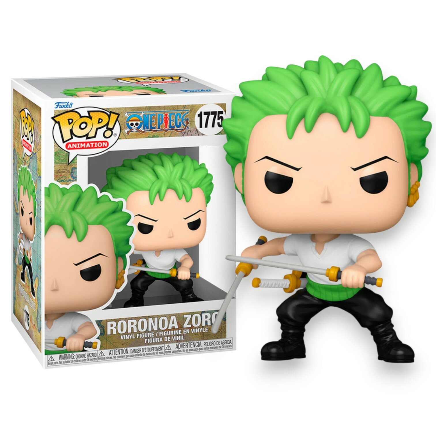 Фигурка Funko Pop! коллекционная Зоро "Ван-пис" 1775 оригинал (Фигурка Фанко Поп)
