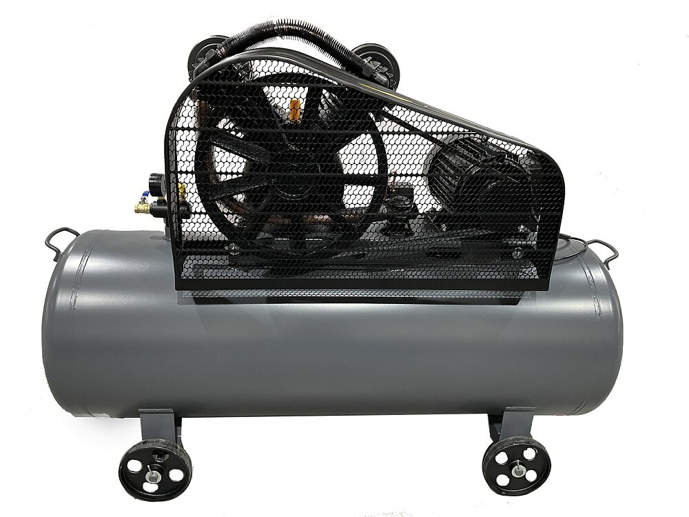 КМ 3Х100/400/ Компрессор воздушный "Энергопром" КМ 3Х100/400 (3,2кВт, 400лит/мин, объем.100л,8бар