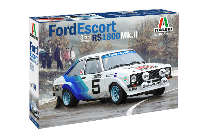 Сборная модель "Автомобили и мотоциклы FORD ESCORT RS1800 Mk.II" (1:24), артикул 3655