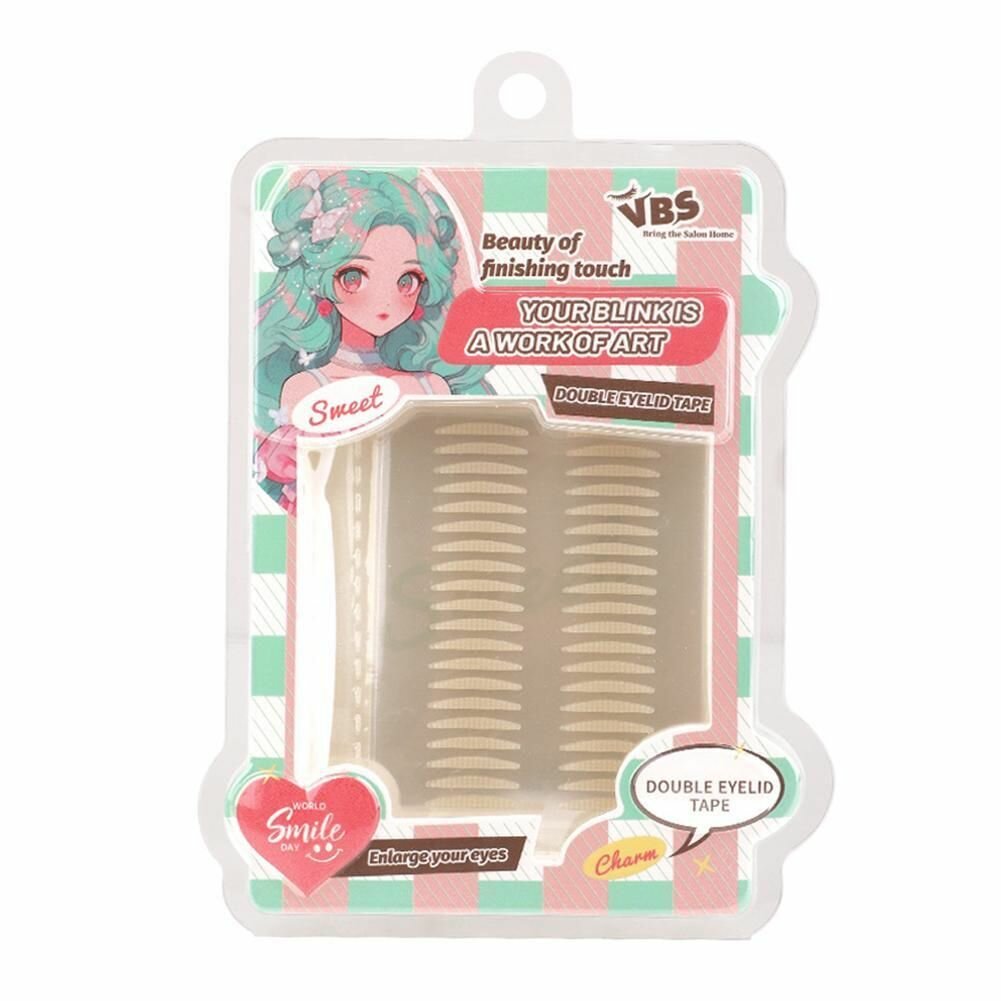 Матовая двойная наклейка для век