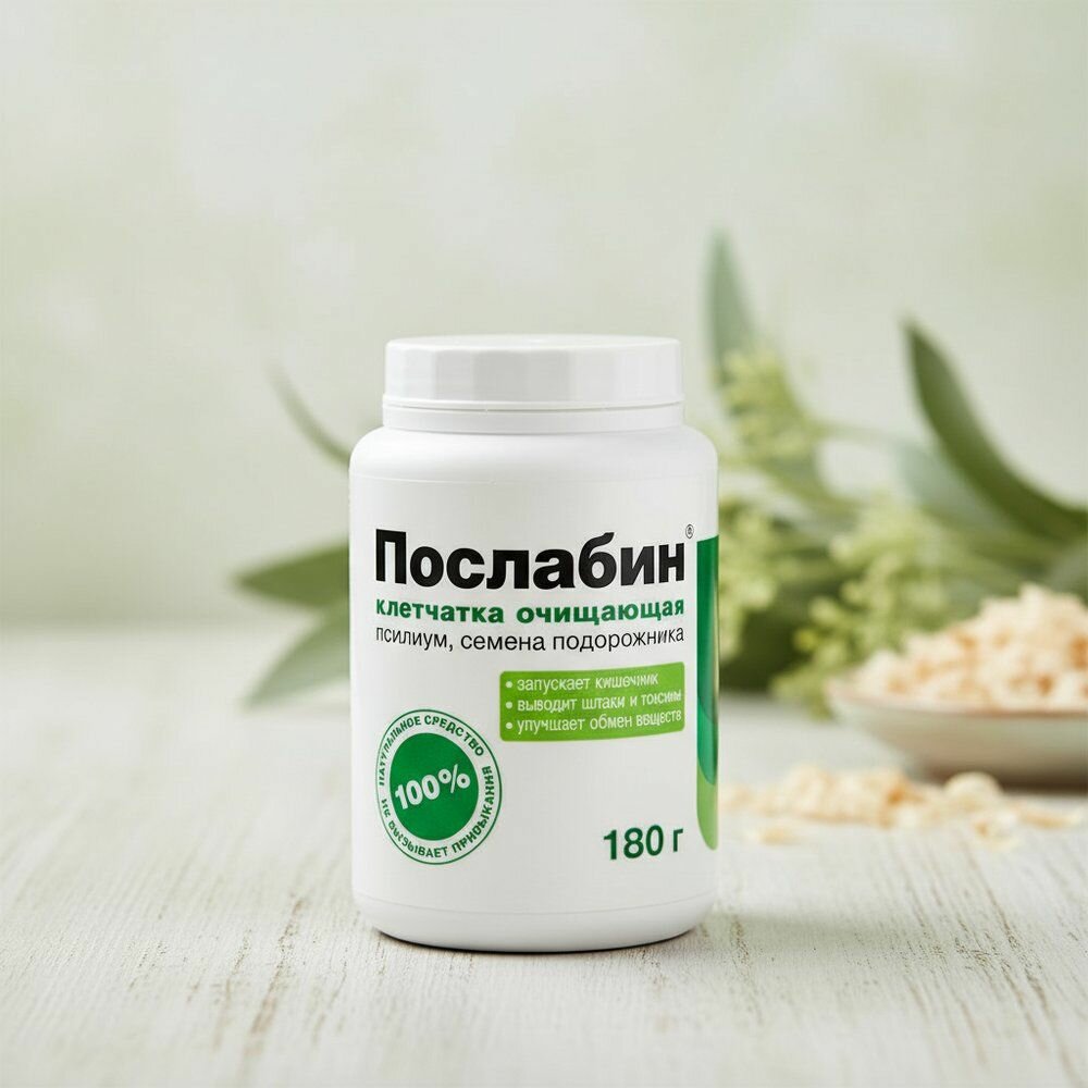 Послабин клетчатка очищающая 180г A2172261