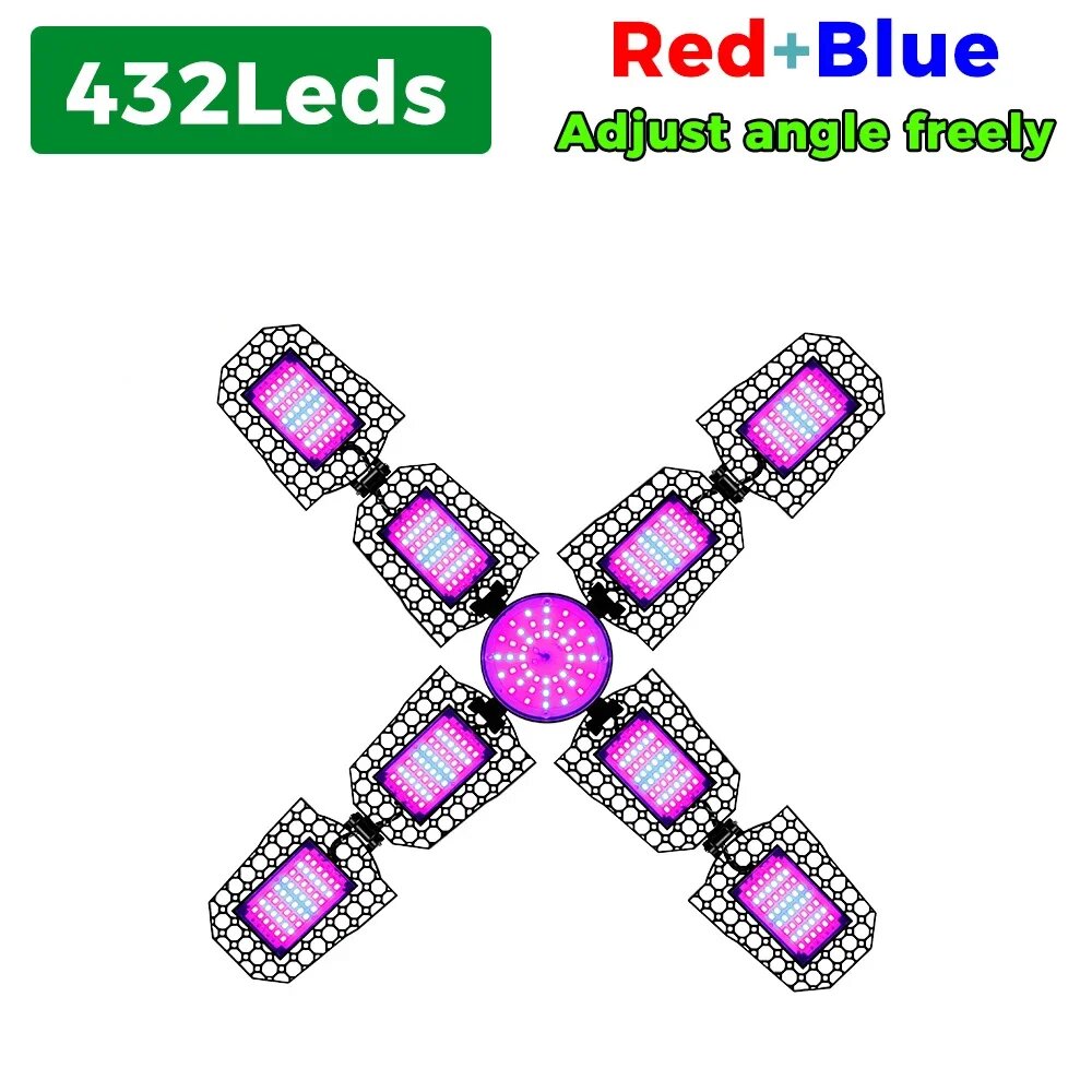 Полноспектральные Светодиодные Фитолампы 100-277В С Регулировкой, Имитация Солнечного Света, УФ/ИК Для Теплиц