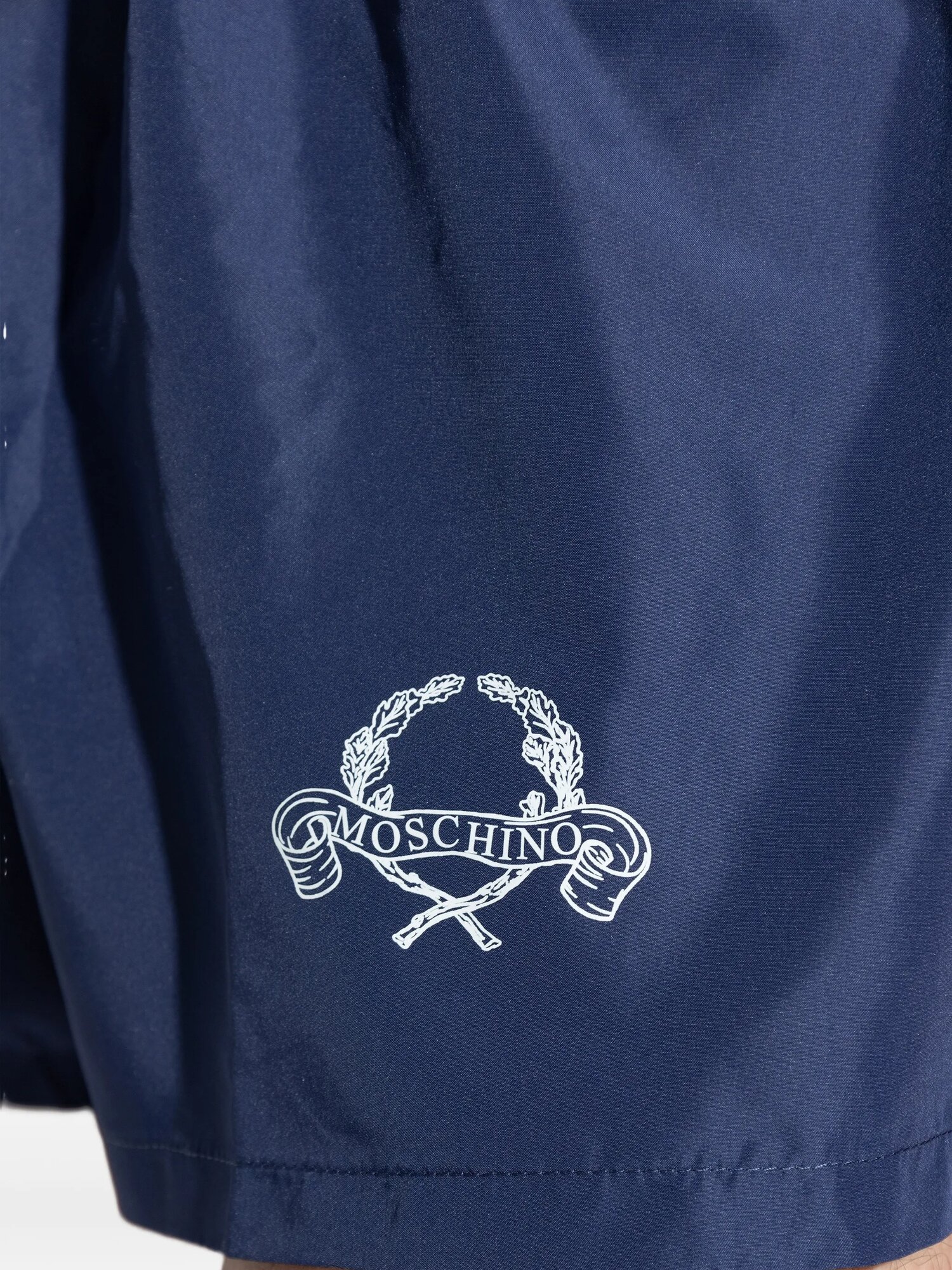 Шорты для плавания MOSCHINO Logo swim shorts, размер 52, синий — фото 1