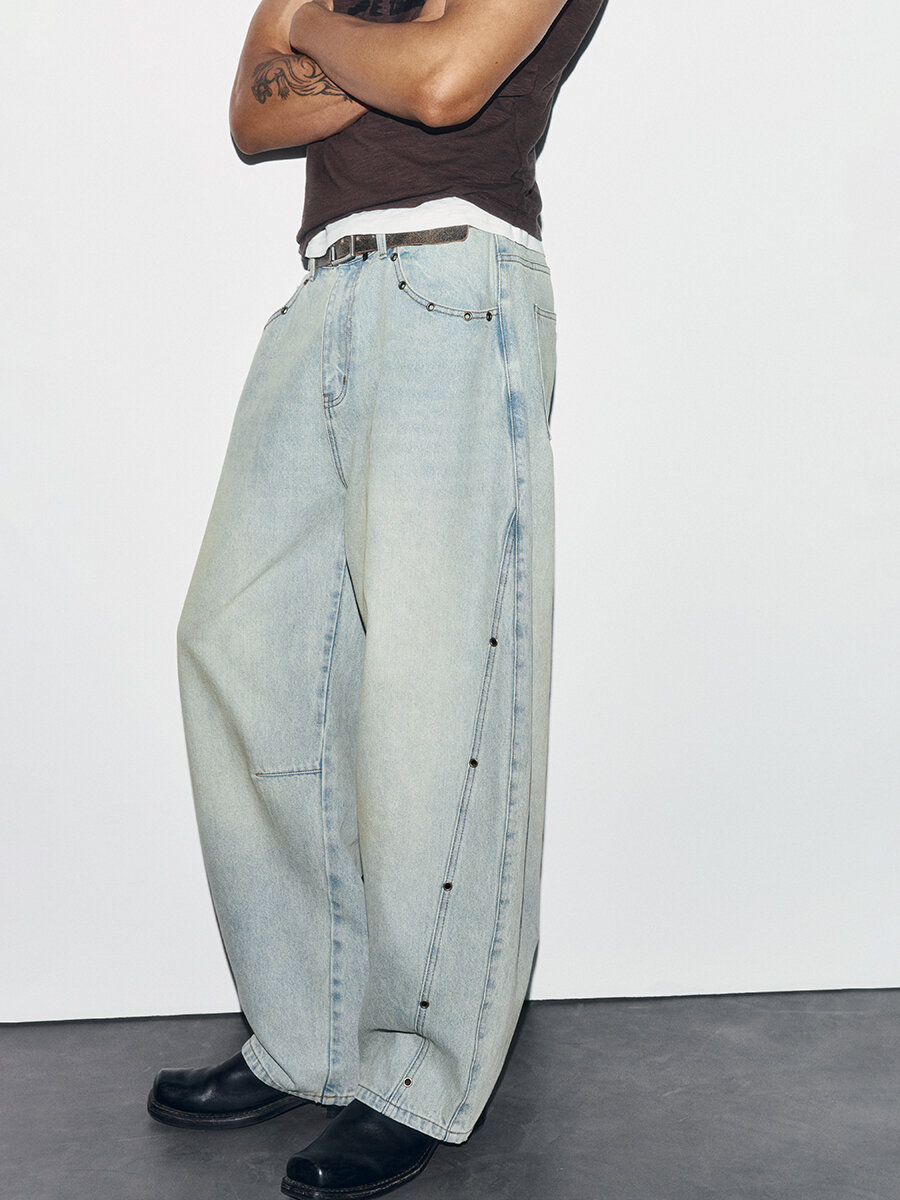 Джинсы широкие urban 