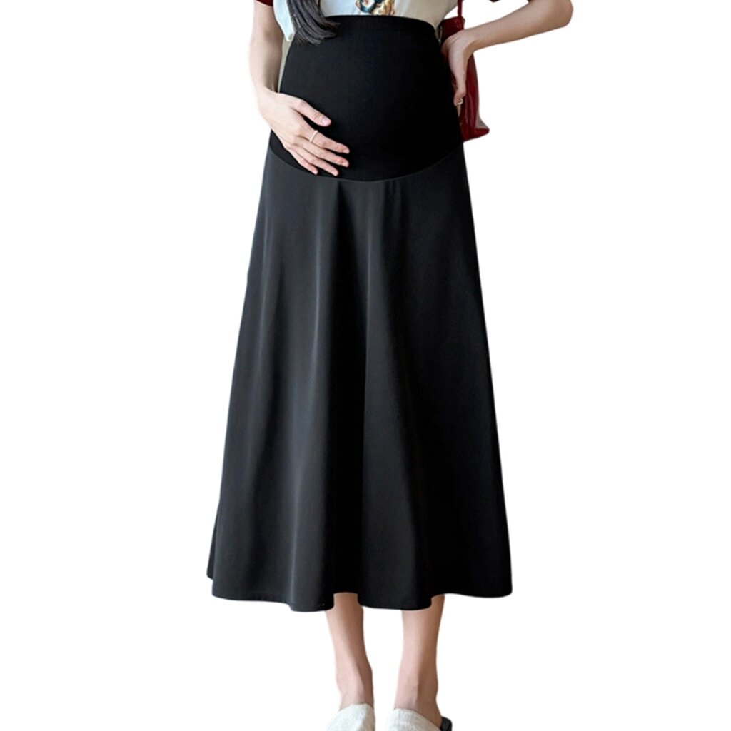 Дышащая юбка для беременных, платье для беременных из полиэстера для жаркого климата