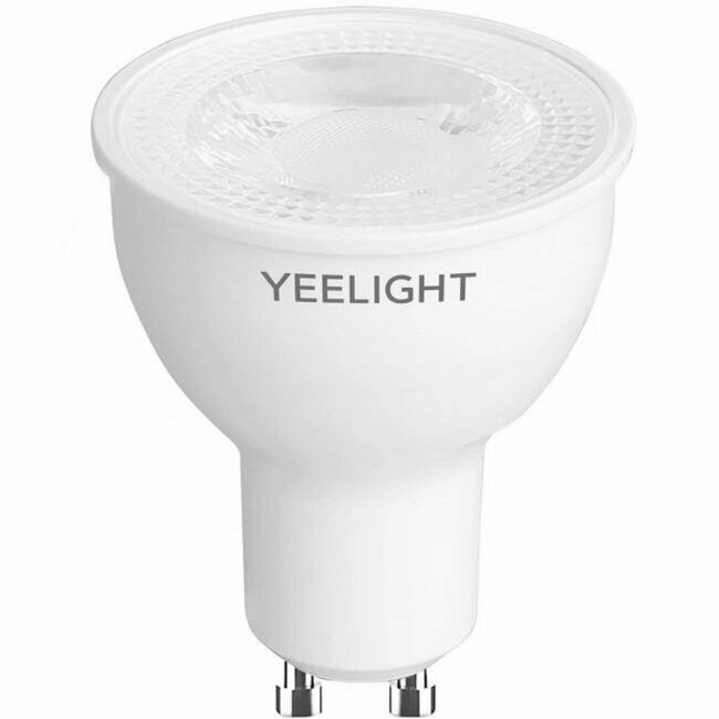 YGYC0120005WTEU Yeelight Лампа светодиодная Умная лампочка Yeelight GU10 Smart bulb W1(Dimmable) - упаковка 4 шт.