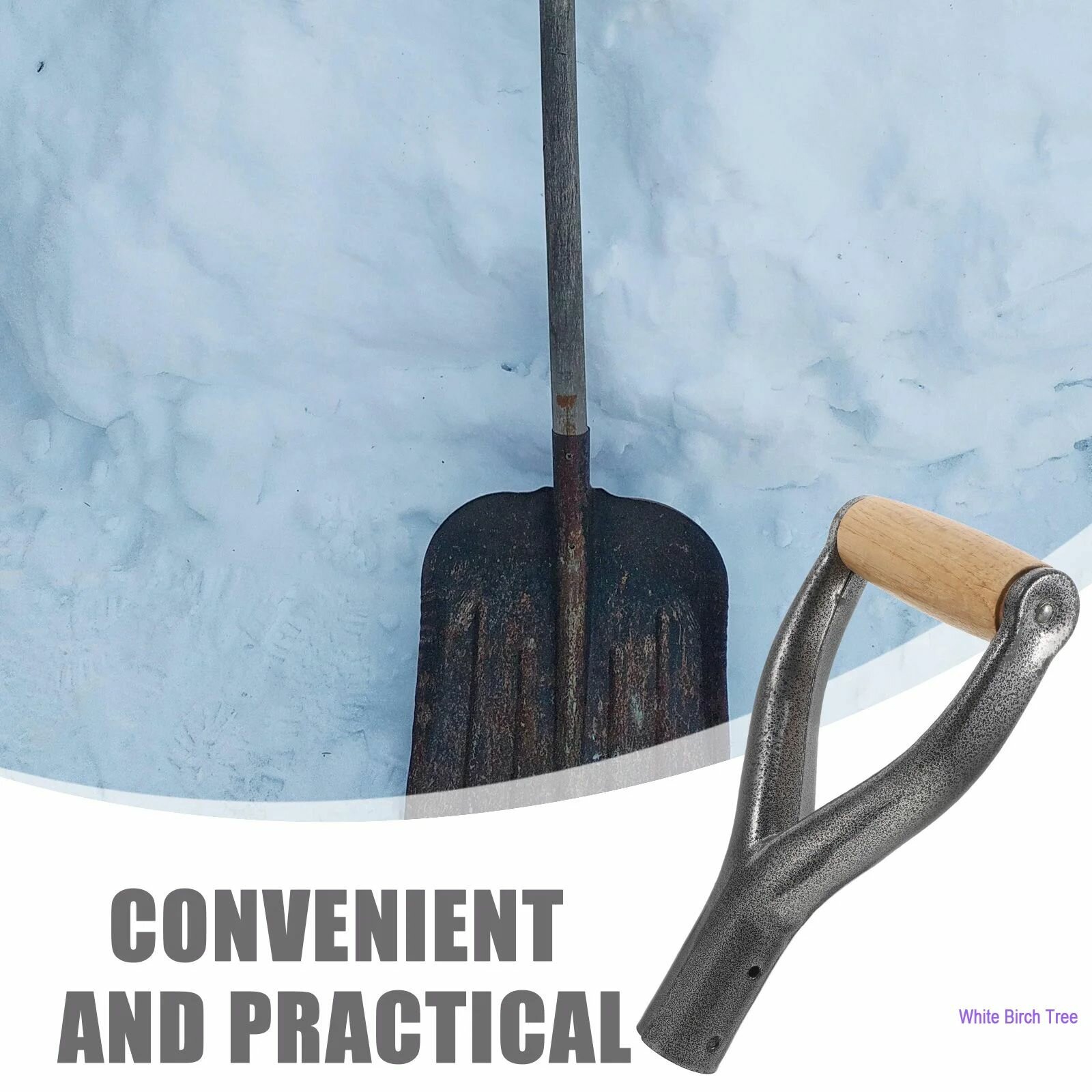 D-образная Ручка Для Лопаты Перфоратора Замена Частей Садового Инструмента 22.30X12.00X3.30Cm