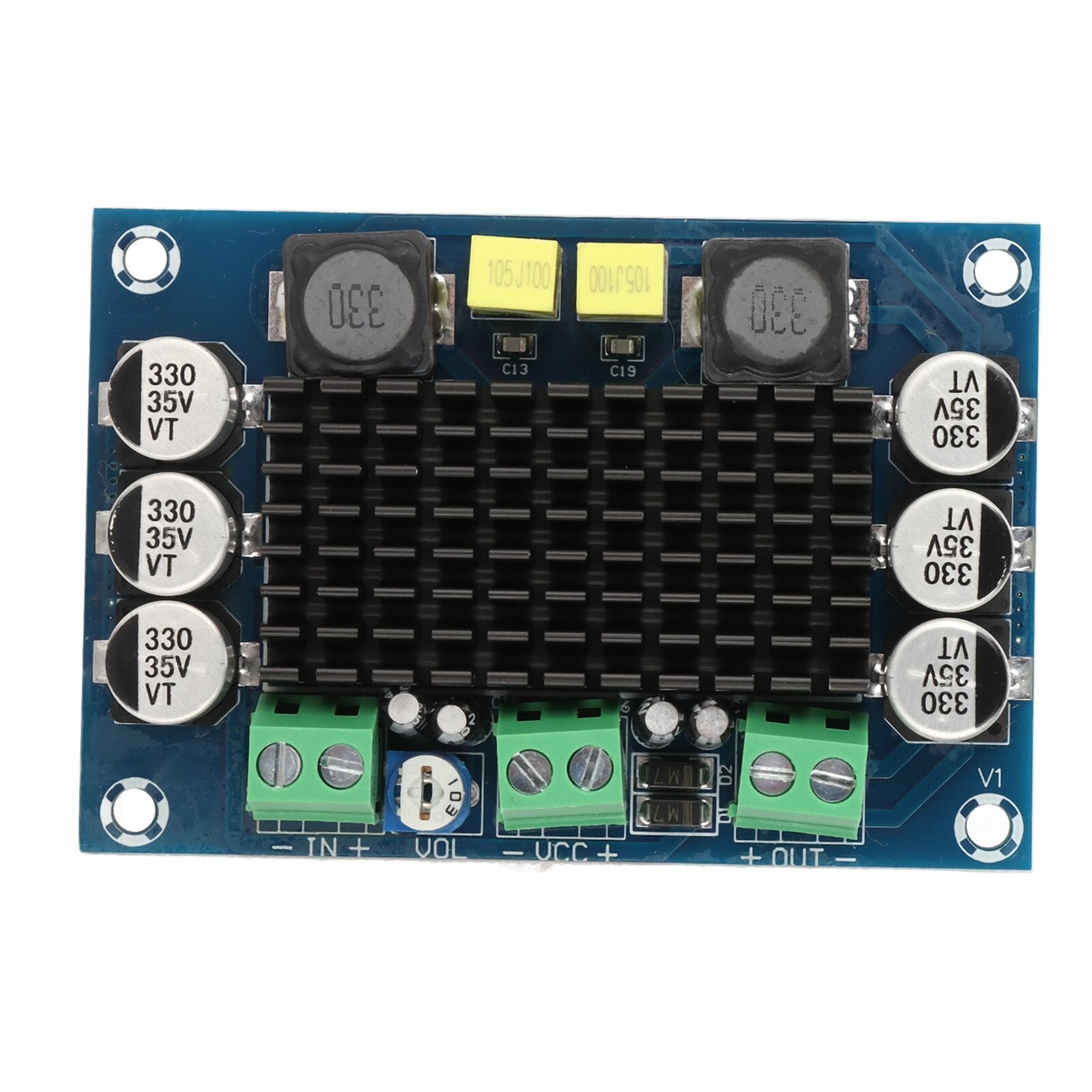 Моноусилитель 100W для DIY-акустики 12-26V