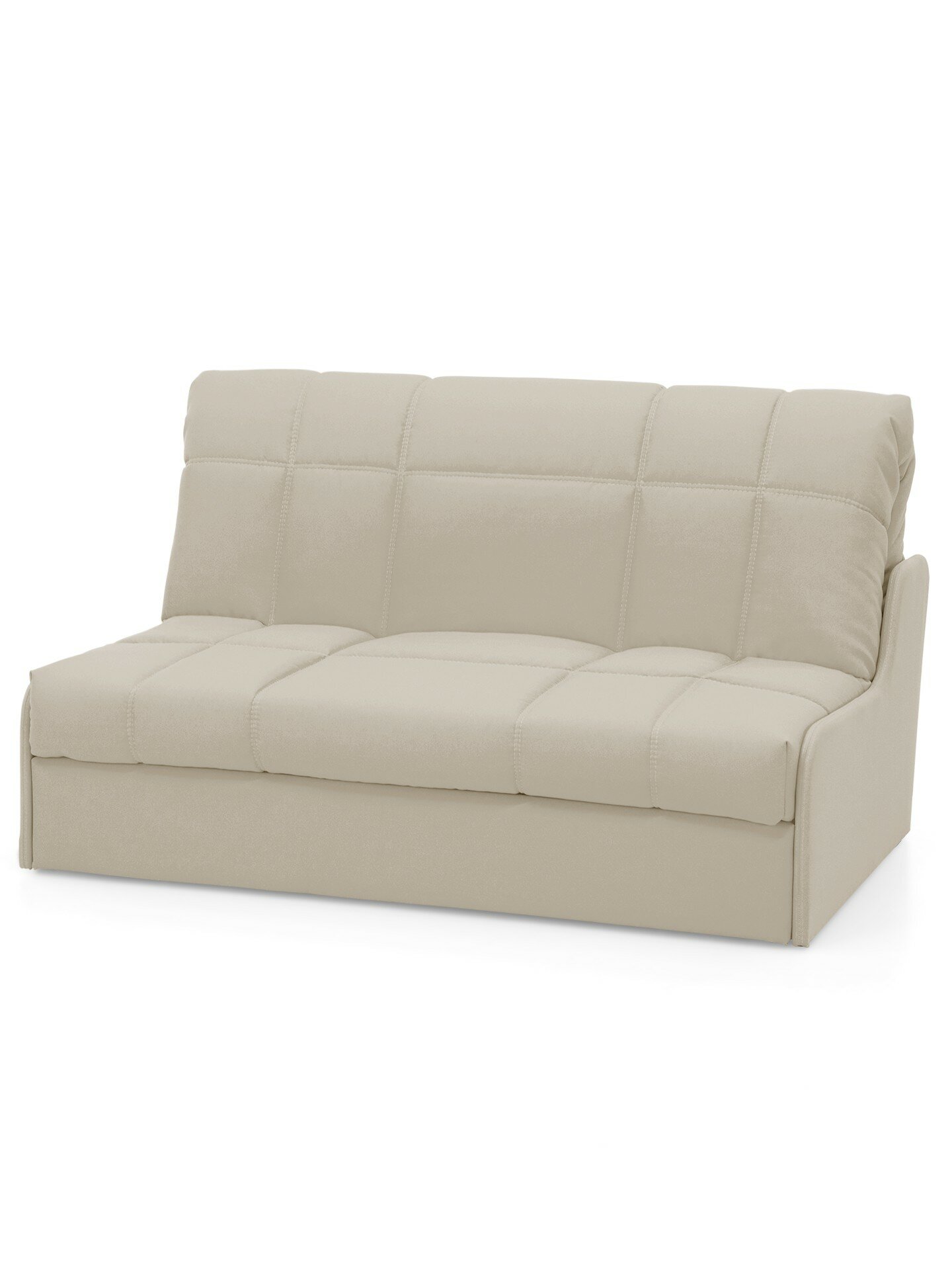 Диван Виа 8 Лайт Velutto 16 NOW 151x105x88 см, бежевый Велютто, аккордеон Фиеста