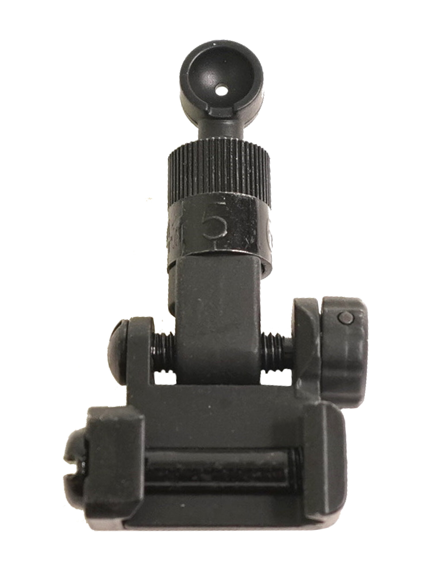 Складной прицел-целик Cyma на RIS (M065), алюминиевый сплав, регулируемый