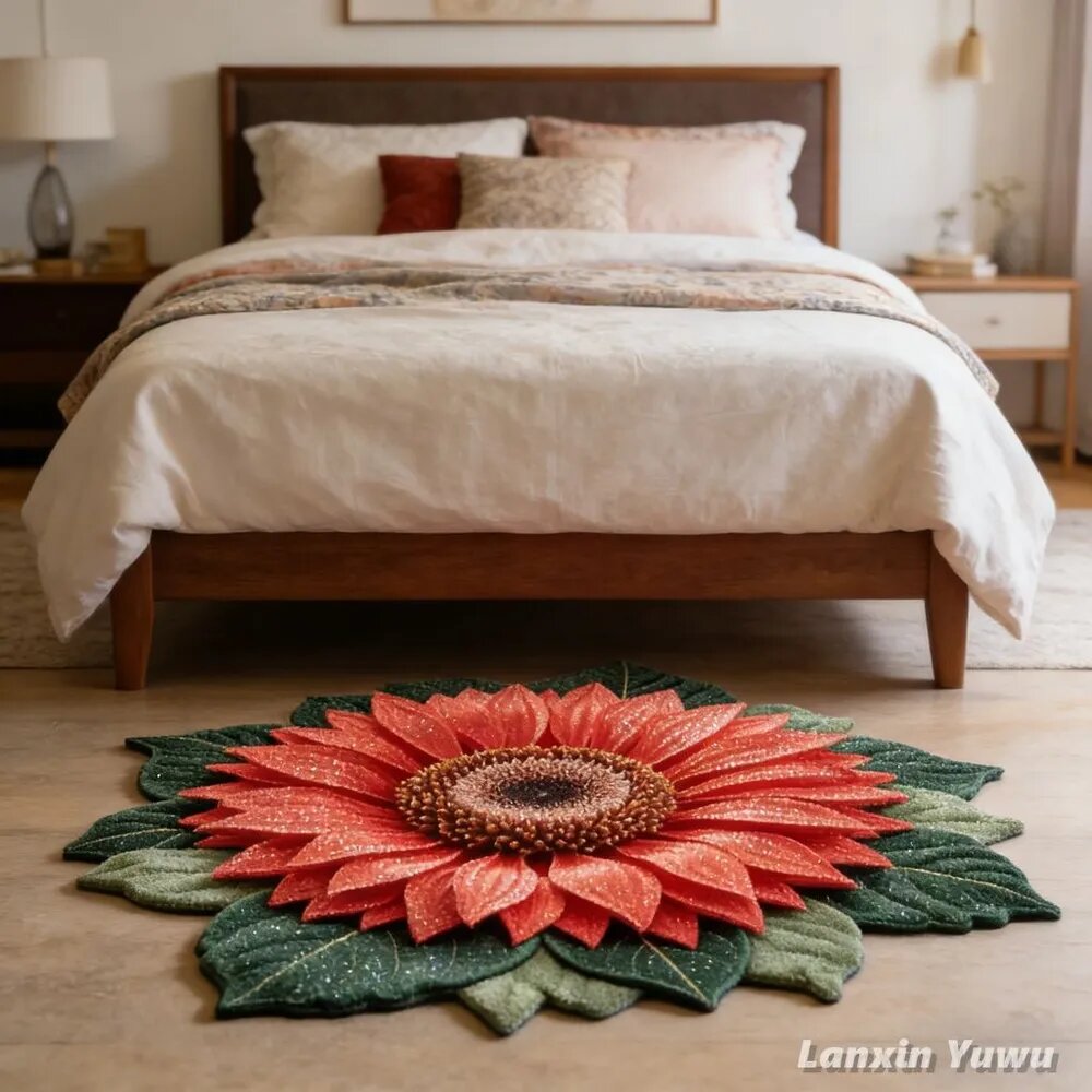 Ковер дорожка Художественная 3D-печать 50x50 см