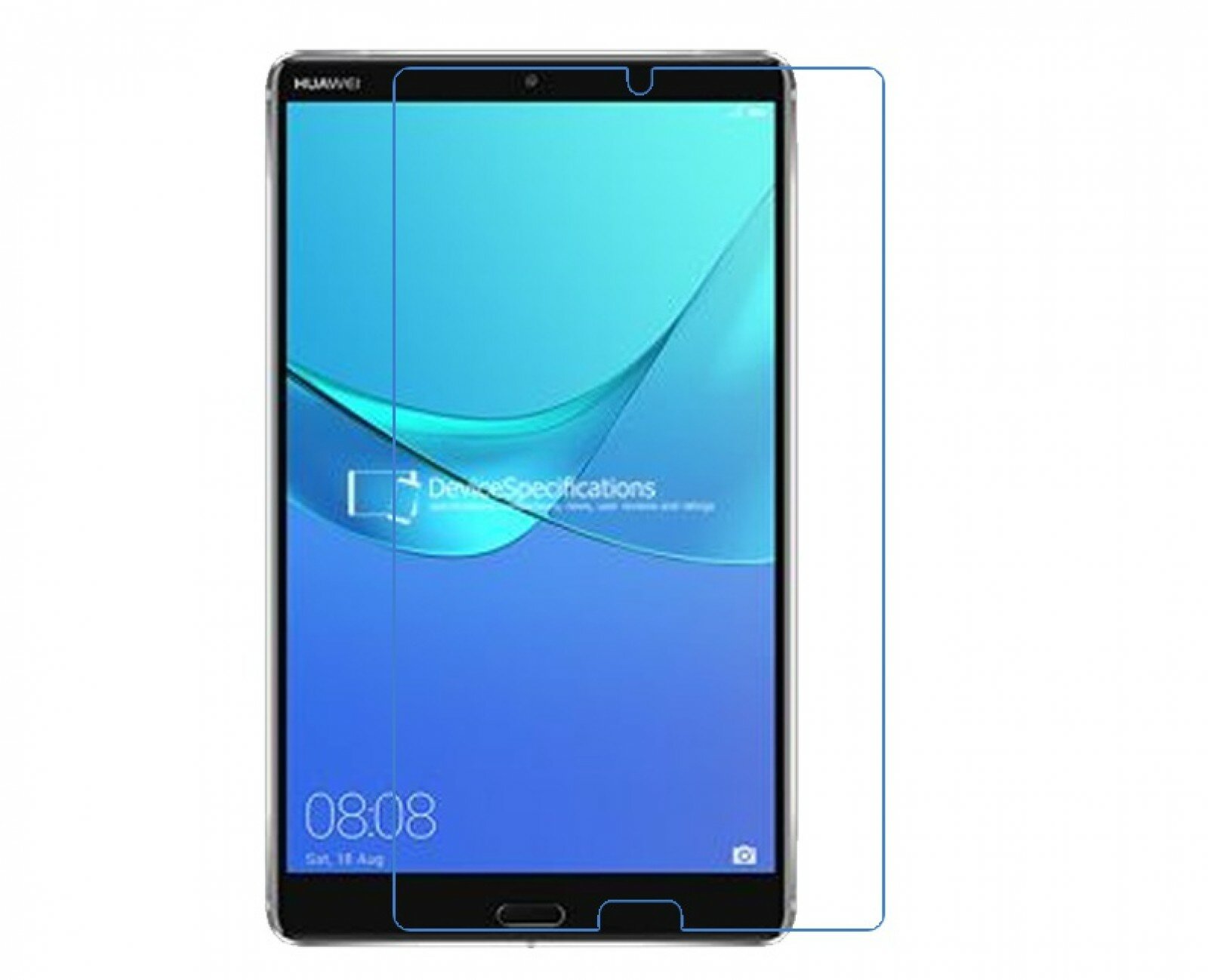 Защитная пленка MyPads для планшета Huawei MediaPad M5 8.4 глянцевая