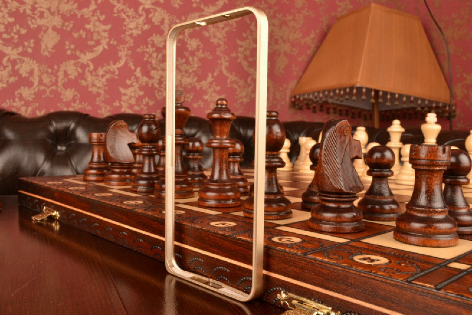 Ультра-тонкий металлический чехол-бампер MyPads для Asus Zenfone 2 5.5 ZE550/ZE551ML Deluxe SE золото