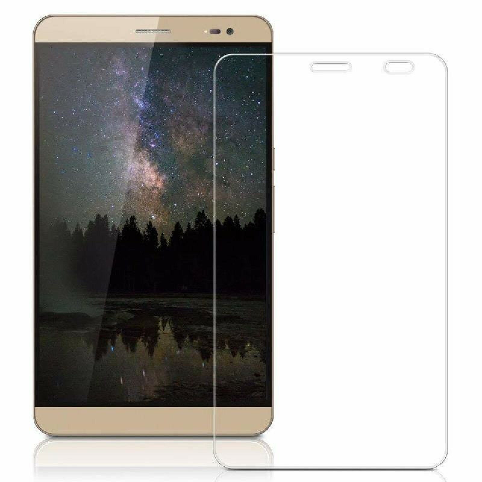 Защитное противоударное стекло MyPads для планшета Huawei Mediapad X2 с олеофобным покрытием