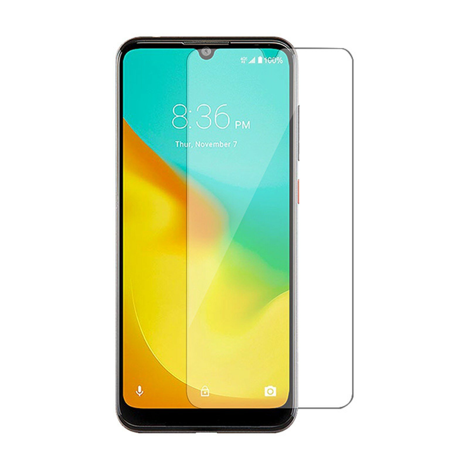 Защитное противоударное стекло MyPads для ZTE Blade A7 2020 с олеофобным покрытием