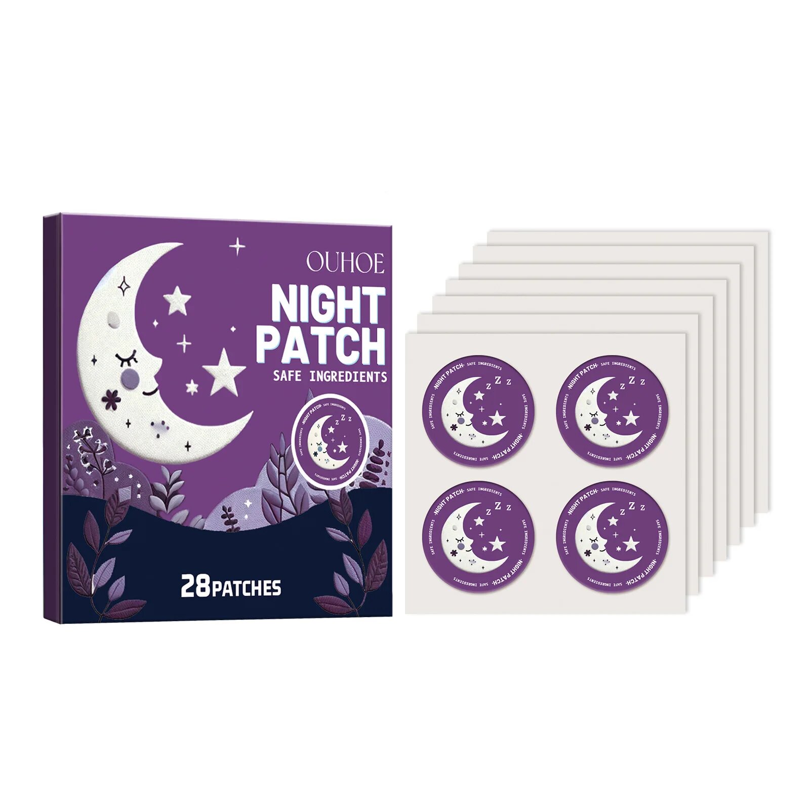 Пластыри для сна OUHOE Help Sleep