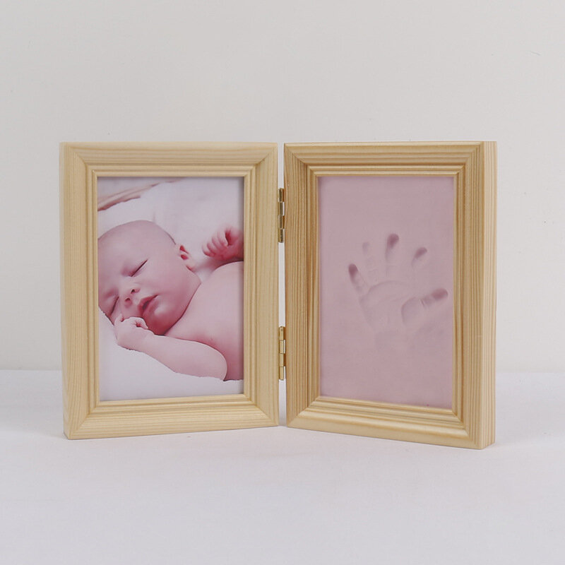 Глина для отпечатков ручек и ножек младенца, подарок с отпечатками ручек и ножек для младенцев, памятный подарок новорожденному, подарок на первый день рождения.