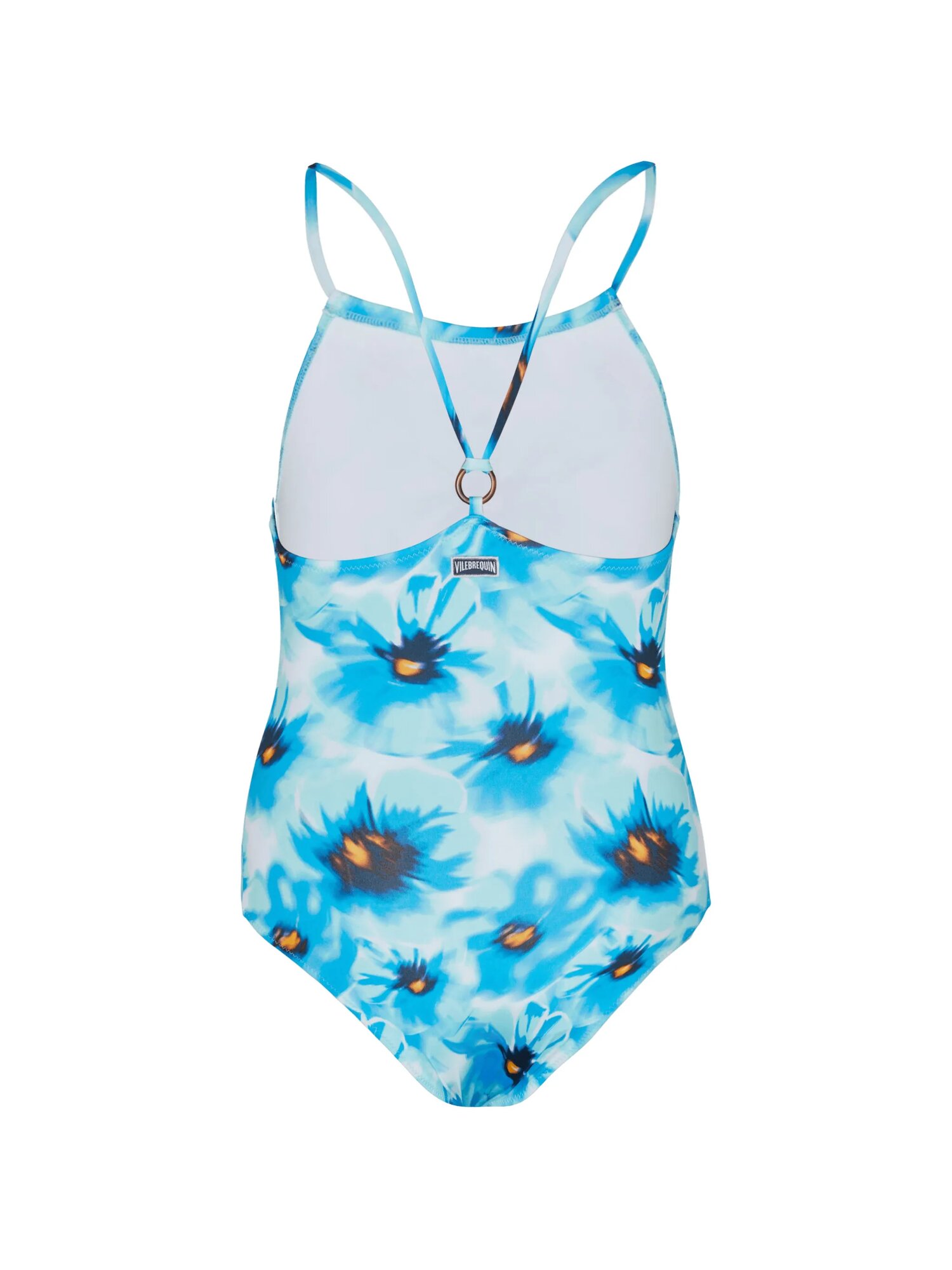 Купальник Vilebrequin Floral swimsuit, размер 10 лет, синий — фото 1