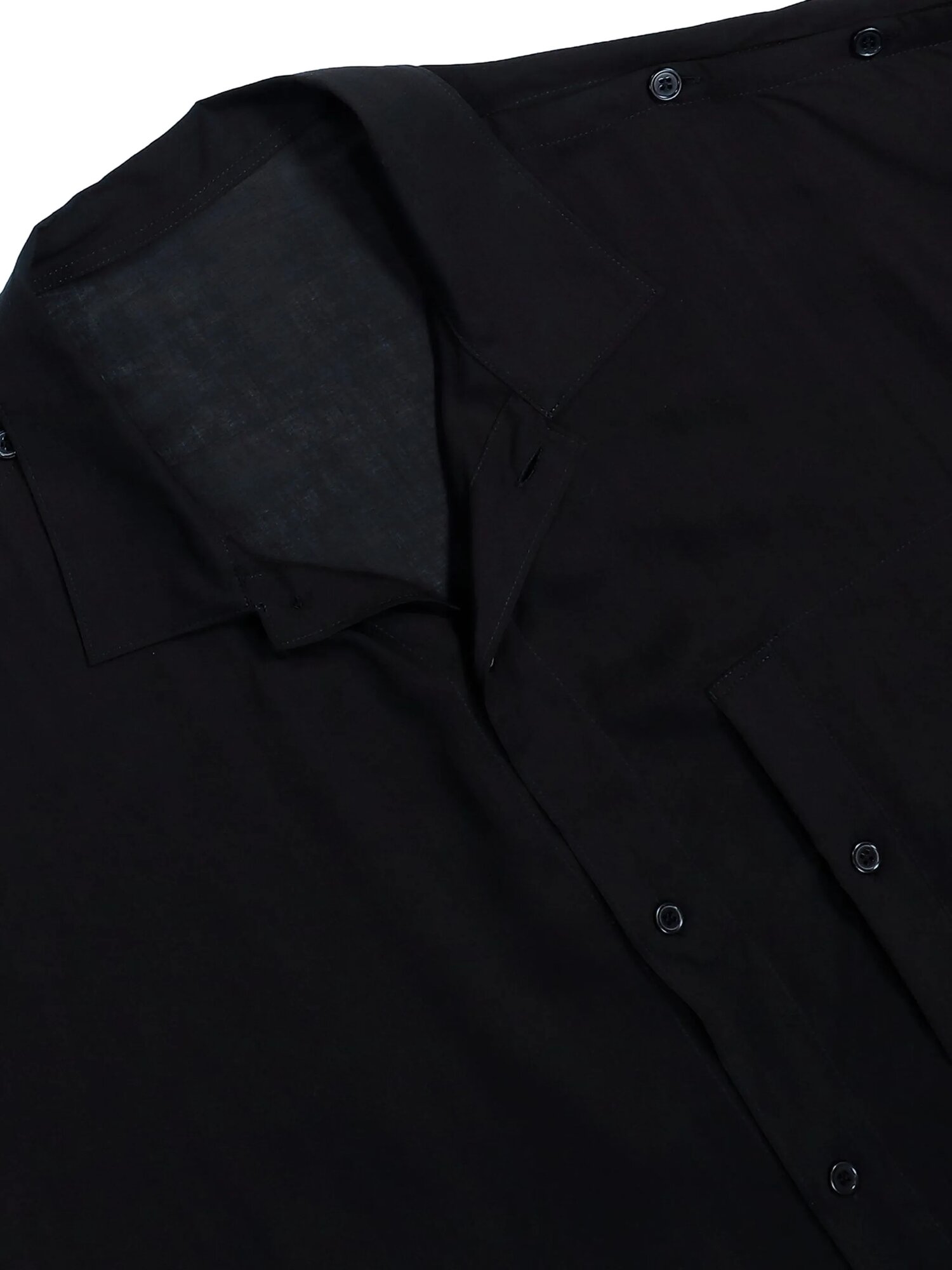 Рубашка Yohji Yamamoto, размер L, black / black — фото 1