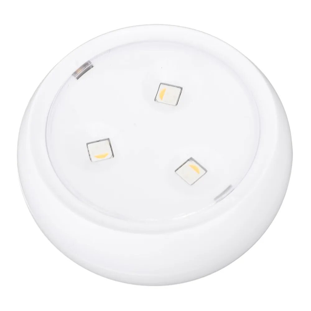 RGB LED Puck Lights Kit, Battery Powered, Wireless Remote Control, Under Cabinet Lighting — фото 1