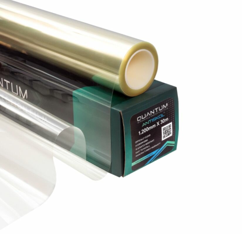 Антигравийная пленка для лобовых стекол QUANTUM ANTISKOL 122 см
