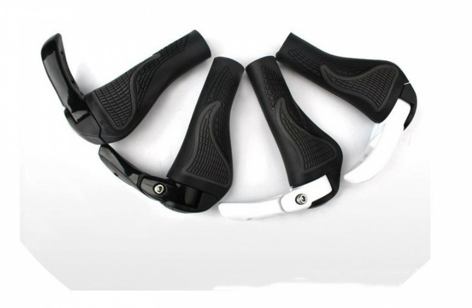 Грипсы рога MyPads с эргономичным дизайном и углублениями для пальцев на руль велосипеда