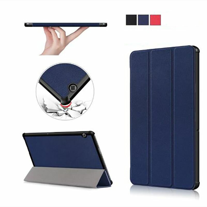 Чехол для Huawei MediaPad T5 10 (10,1") магниты Защитная оболо чехол для планшета